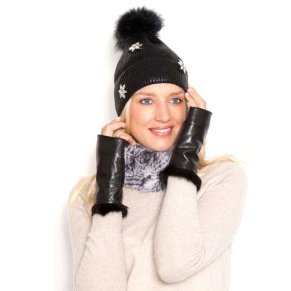 GLAMOURPUSS NYC | Accessories | Chic Glam Stunning Metallic Silver ...